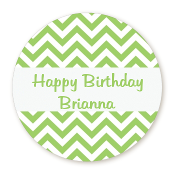 Chevron Sage Green Personalized sticker labels | Chevron Sage Green ...