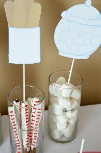 Little Doctor / Nurse On The Way Baby Shower Theme - Candles and Favors