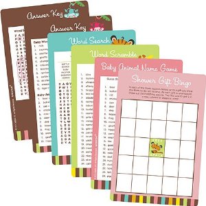 Baby Shower Game Kit | Baby Shower Word Game