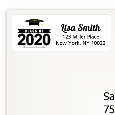 Graduation 2022 Graduation Party return address labels | Graduation ...