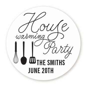 House Warming Personalized sticker labels | House Warming Bridal Shower ...