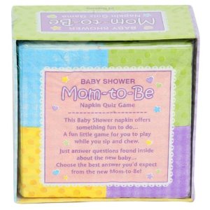Baby Trivia Baby Shower Game | Baby Shower Napkin Game