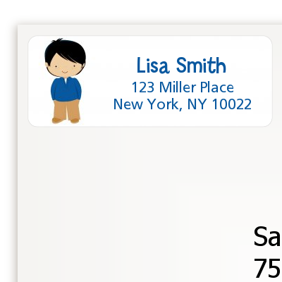 Our Little Jewish Prince Hanukkah return address labels | Hanukkah ...