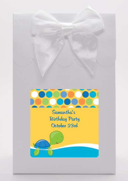 Sea Turtle Boy Birthday Party Goodie Bags | Candles & Favors