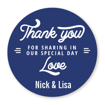 Sharing Our Day Personalized sticker labels | Sharing Our Day Bridal ...