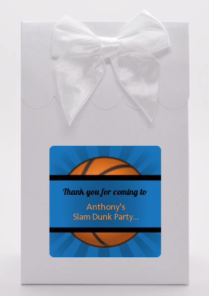 Slam Dunk Birthday Party Goodie Bags | Candles & Favors